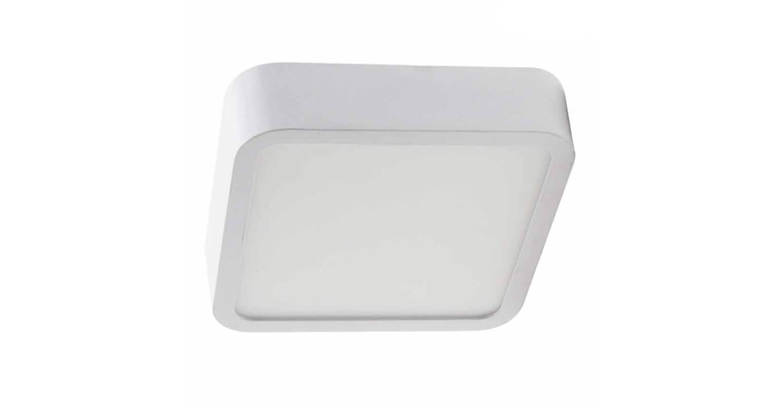 Панел LED 225x225мм 24W 1920lm 4000K IP44 Hugo LED 35000h бял ⋆ MASTERHAUS