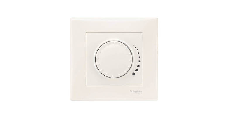 Electric key dimmer rotating 325W cream SEDNA ⋆ MASTERHAUS