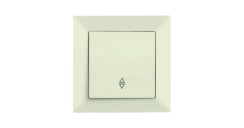 Deviator electric switch c6 CANDELA MUTLUSAN cream ⋆ MASTERHAUS