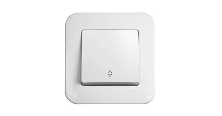 Deviator electric switch, white cx6 - Rollina ⋆ MASTERHAUS