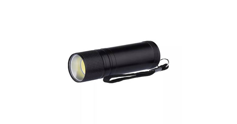 Фенер Cob LED 3W+3xAAA 100lm, удароустойчив EMOS ⋆ MASTERHAUS