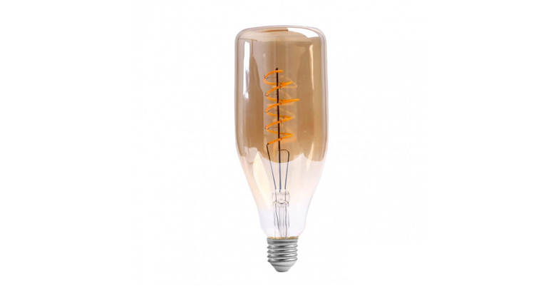 LED lamp 4W 220lm E27 2200K filament amber LIGHTEX ⋆ MASTERHAUS