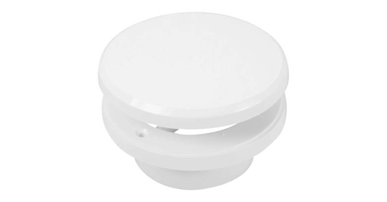 Disc valve adjustable white TV 100 B HACO ⋆ MASTERHAUS