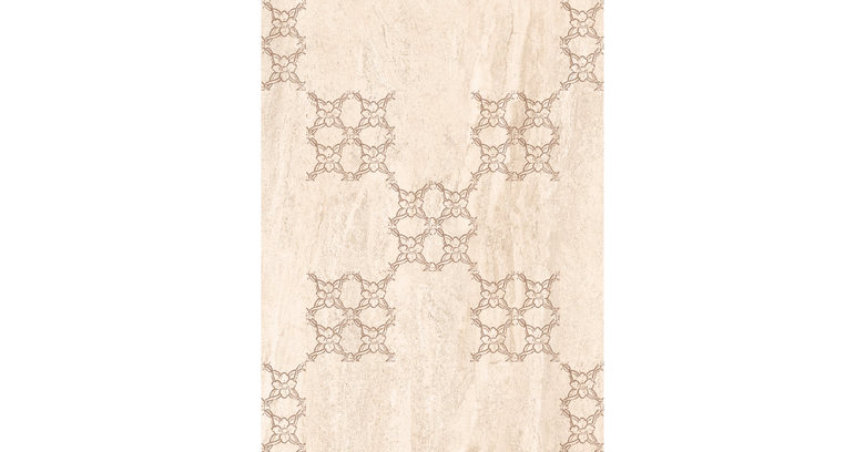 Bathroom tile decor Castle Marfil 25 x 40cm matte light beige 4807 KAI ...