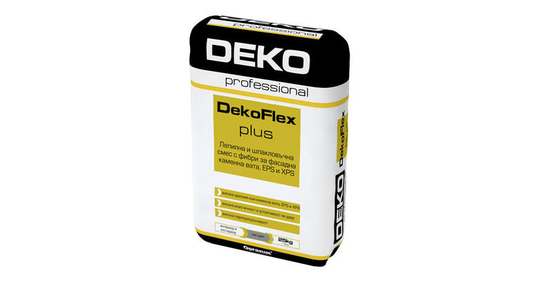 Adhesive putty mixture 25 kg Decoflex Plus ⋆ MASTERHAUS