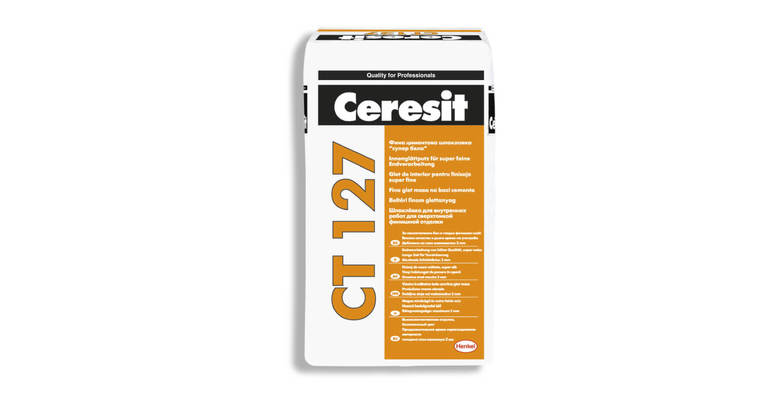 CERESIT Циментова шпакловка CT127 | MASTERHAUS