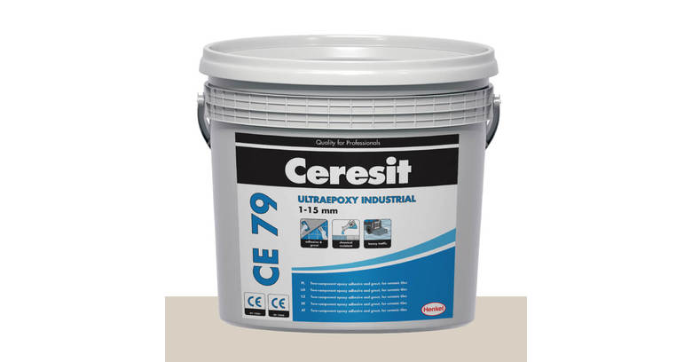 Epoxy grout CE 79 alabaster ULTRAEPOXY INDUSTRIAL 5kg CERESIT ⋆ MASTERHAUS