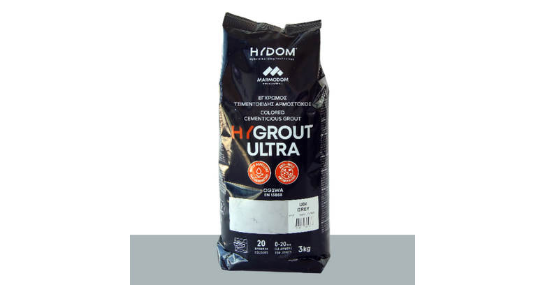 Grout 3kg gray grout Hy Grout Ultra MARMODOM ⋆ MASTERHAUS