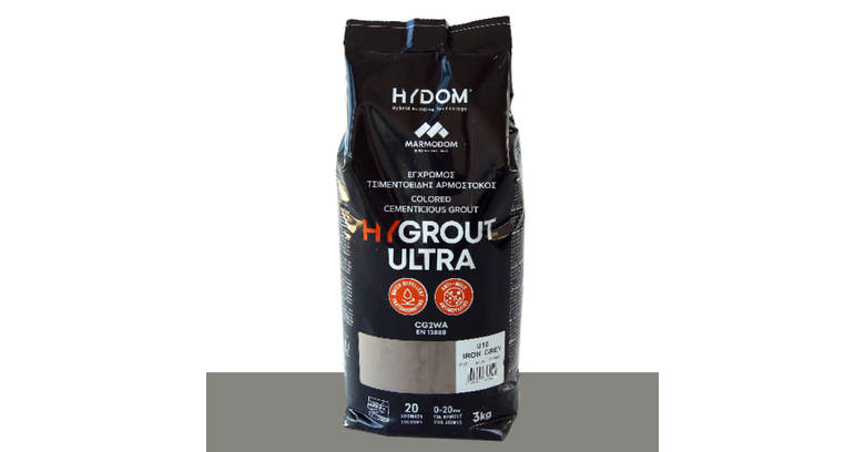 Grout 3kg iron gray grout Hy Grout Ultra MARMODOM ⋆ MASTERHAUS
