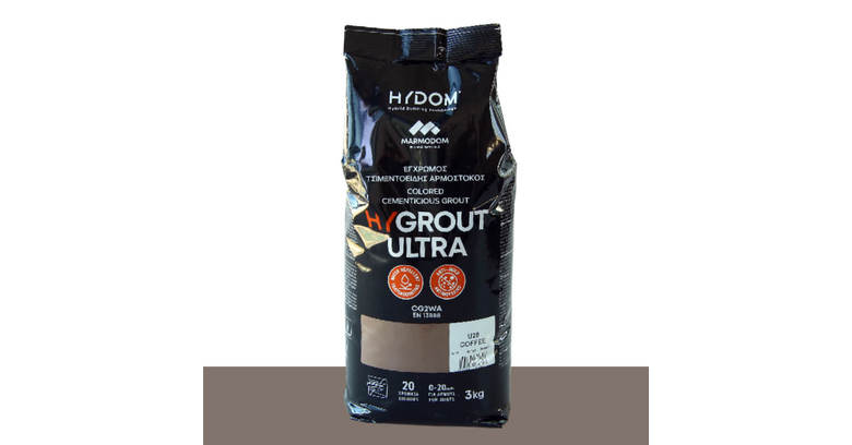 Grout 3kg coffee grout Hy Grout Ultra MARMODOM ⋆ MASTERHAUS