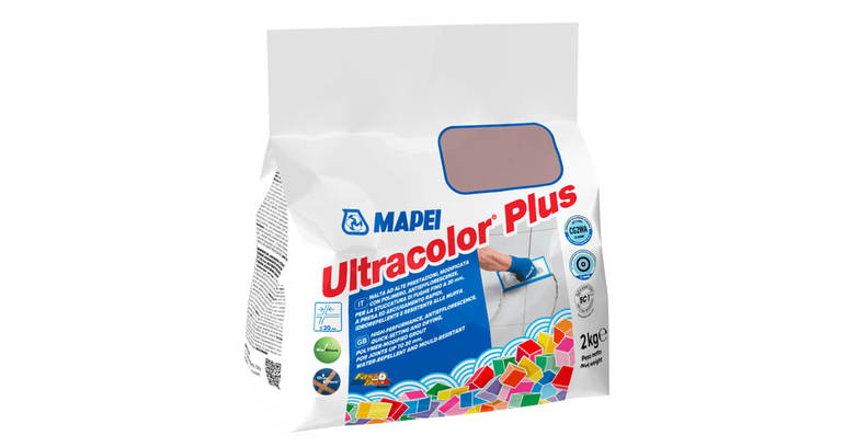 Фугираща смес за басейни 2кг житен клас Ultracolor Plus 189 MAPEI ⋆ ...