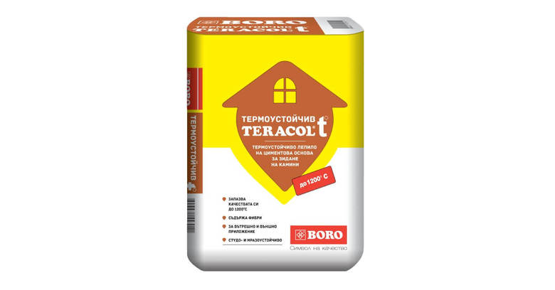Heat-resistant adhesive 5 kg Terracol ⋆ MASTERHAUS