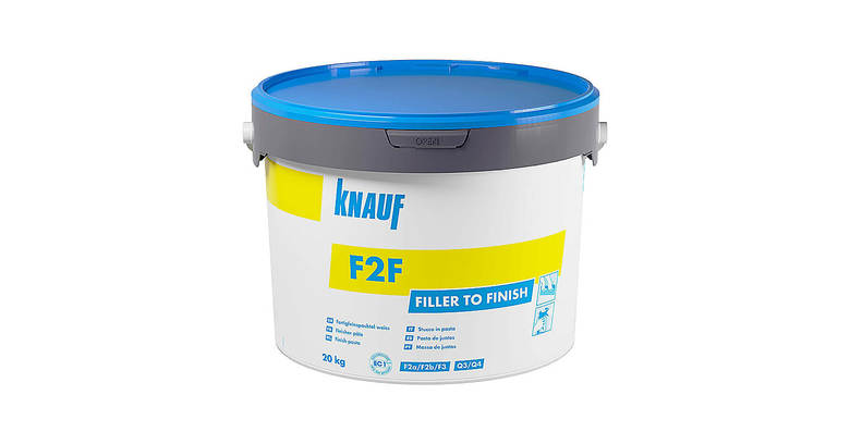Joint filler and putty 20kg F2F Filler to Finish KNAUF ⋆ MASTERHAUS