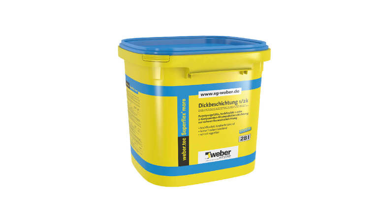 Bitumen waterproofing 30l weber.tec 915 component A WEBER ⋆ MASTERHAUS