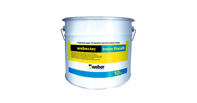 Polyurethane coating 10 kg Weber.dry pur finish ⋆ MASTERHAUS