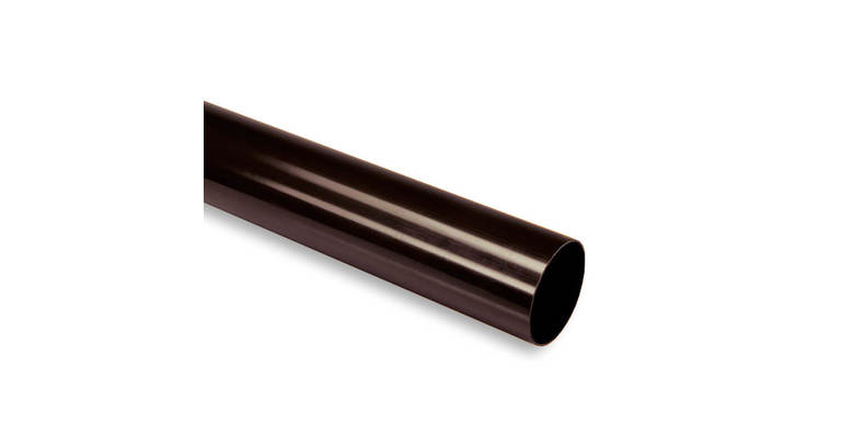 Drain pipe ф80 brown 3 m KJG ⋆ MASTERHAUS