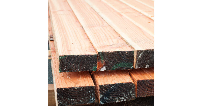 Timber ribs 6/12 cm x 4 m ⋆ MASTERHAUS