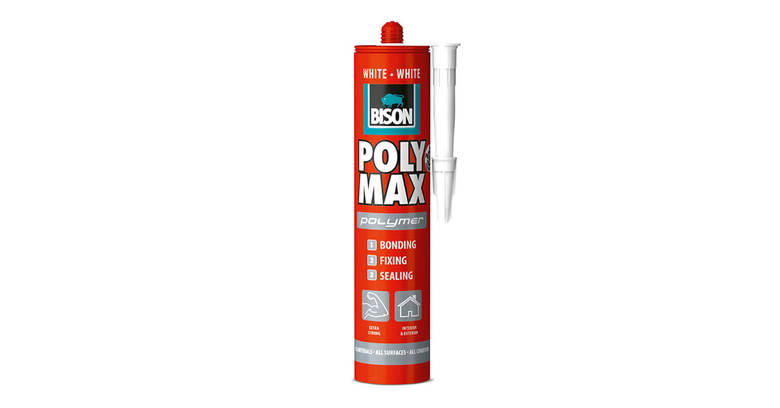 Universal polymer adhesive PolyMax + gun ⋆ MASTERHAUS
