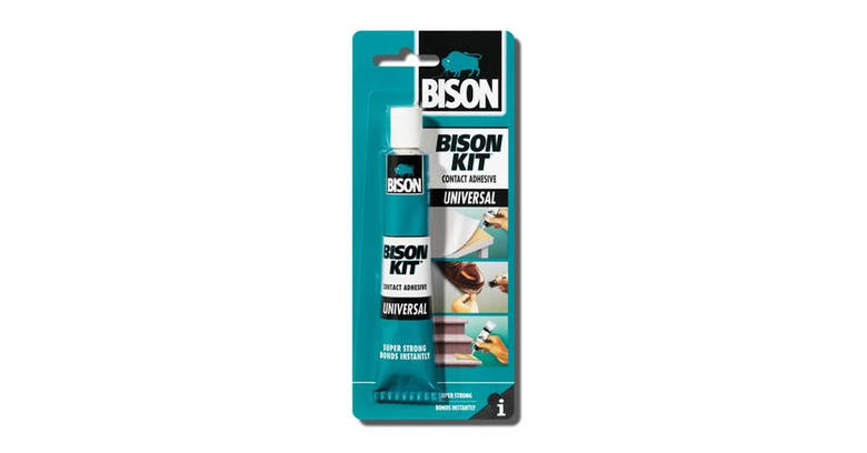 BISON Контактно лепило Bison Kit прозрачно 50мл | MASTERHAUS