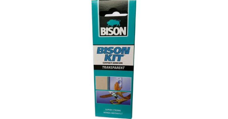 Contact adhesive 55 ml transparent Bison Kit BISON ⋆ MASTERHAUS