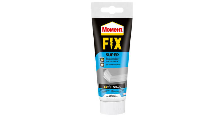 Assembly glue 250g white Moment FIX Super without solvents ⋆ MASTERHAUS