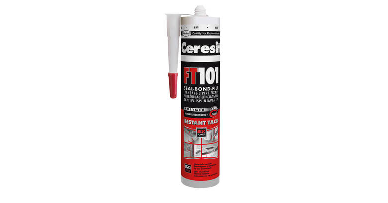 Sealant - glue FT 101 gray 280 ml CERESIT ⋆ MASTERHAUS