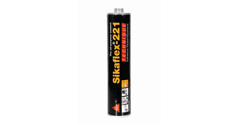Sikaflex 221 polyurethane - 300 ml, black ⋆ MASTERHAUS