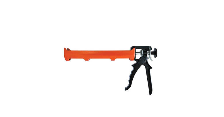Hand gun for silicone and mounting glue - metal ⋆ MASTERHAUS